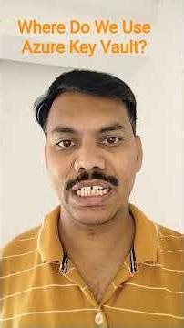 Where Do We Use Azure Key Vault? #azure #aws #job #ai #clouds #cloudcomputing