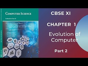 CBSE | 11 CS | Chapter 1 Evolution of Computer | Part 2 | Tamil