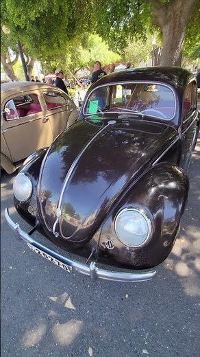 Unrestored 1952 Split window VW Beetle Original Interior
