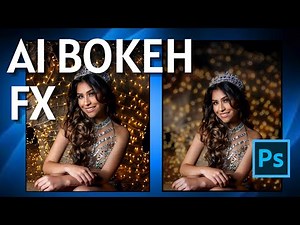 How to Apply Bokeh Effect Background Using AI Tool in Photoshop