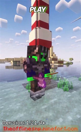 Join the OfflineSMP today! (Minefort Server) #shorts #minecraft