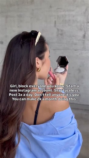 Faceless Digital Marketing | Make Money Online on Instagram: "How to start a faceless page 👇 I was sitting there one night thinking: “What if nobody knew it was me?” No opinions. No family watching. No friends lurking. Just… freedom. So I did something wild. 👀 I started a brand-new Instagram account. Blocked everyone I knew. Stayed completely faceless. Fast forward? That quiet little page started making enough money to pay bills, while I was at home just being a regular mom. Here’s exactly wha