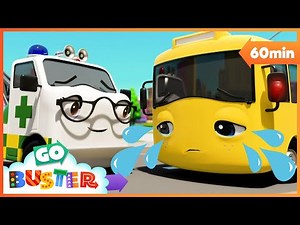 Buster Gets a Boo Boo and Cries! | ‪@GoGeckosGarage‬ | Kids Cartoons