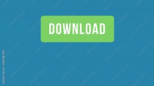 hand of businessman clicks the download button.4K motion animation.