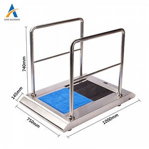 [Hot Item] Customized Length Sneaker Sole Cleaner Machine 1450mm Automatic Shoe Sole Washing Machine