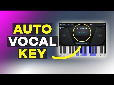 Best Way To Key Your Vocals | Auto Tune Pro - Auto Key Feature