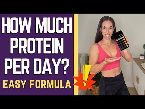 PROTEIN INTAKE CALCULATOR For Weight Loss, Body Recomposition, or Muscle Gain