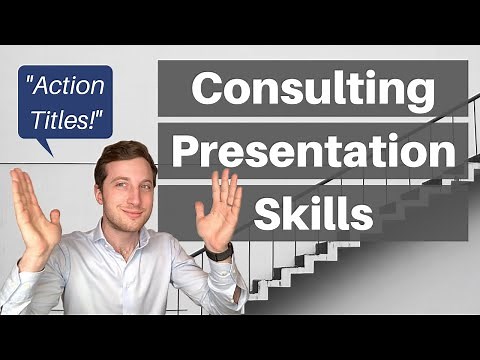 HOW TO WRITE ACTION TITLES - Action Titles for PowerPoint management presentations (consulting)
