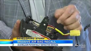 Roughly 34 Million Takata Airbags Recalled in US