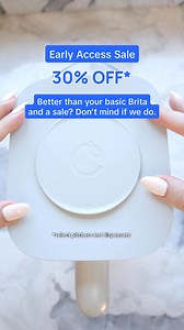 This is not a drill. Early Access Sale: Save 30% on your favorite Culligan with ZeroWater Technology pitchers. The only pitcher filter certified to: 💧 Remove 99% of Total PFAS (forever chemicals) 💧 Filter 97% of lead 💧 Reduce 5X more contaminants than your basic brita Shop now and save! | Culligan ZeroWater