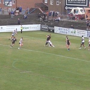 Some pass, Ryan Shaw! 🤯 Putting it on a plate for Ryan Johnston yesterday 🍽️ 🤝 Furness Building Society | Barrow Raiders