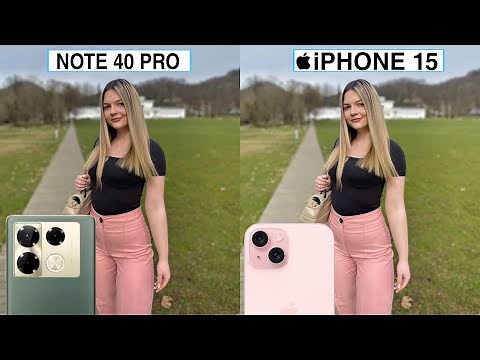 Infinix Note 40 Pro Vs iPhone 15 Camera Test Comparison