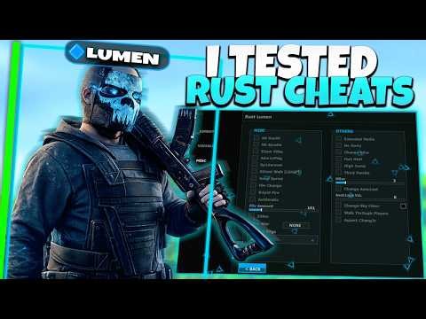 Using RUST CHEATS on My Friend's Account (HE GOT MAD!)