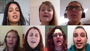 No, it’s not a sneak peek from the 2021 X-factor! Just some of our employees testing their singing skills at the latest TP club’s Try Something New Singing Workshop 🎤🎤 Check the intranet for some fun activities that you can try online :) | TP Portugal