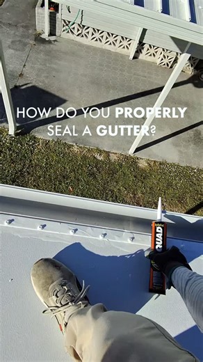 How to properly seal a super gutter for insulated panels in a sunroom. Never skimp on silicone at the joints and ends of the gutter — you won’t have to come back and redo it later. | Artts Construction LLC