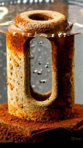 Extreme Rust Removal ASMR | Acid Cleaning Heavily Rusted Metal