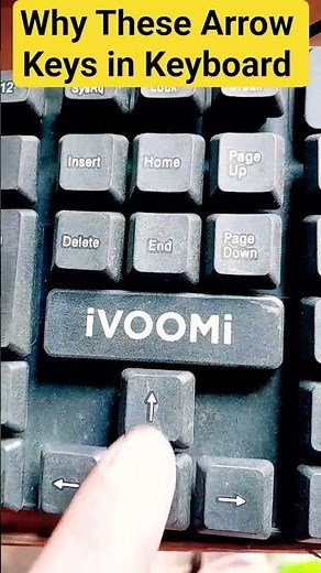 Why These Arrow Keys in Keyboard | Computer Class #computer #class #keyboard #keys