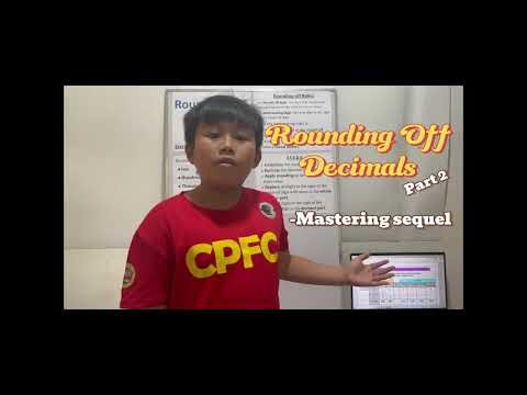 Rounding Off Decimals - PART 2 | Bubble-Pop Method Explained