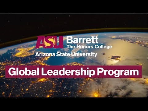 Barrett, The Honors College Global Leadership Program is Changing Futures