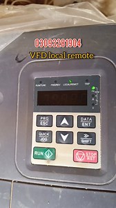 Invt inverter Local remote #guljanbaloch #VFD #INVT | guljan Baloch