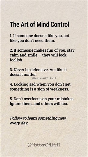 The Art of Mind Control 🧠✨ Master Your Mind & People #Psychology #LifeHacks