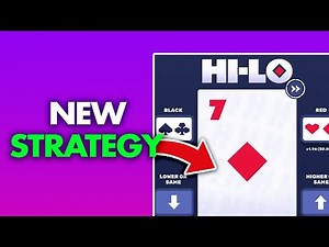 How to Win HiLo In The Casino For Beginners (Simple Strategy)