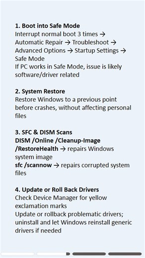 PC keeps crashing on startup in Windows 10? Discover critical fixes to restore stability #pc #crash