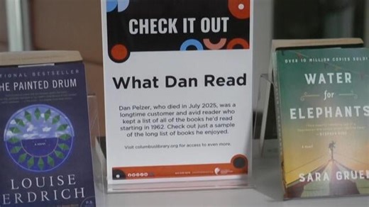 Ohio library showcases late man's massive reading list with thousands of books