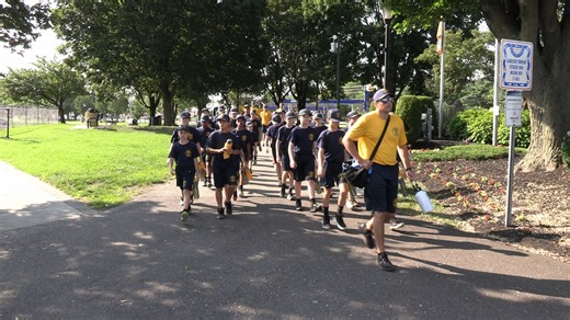 The Gloucester Township Police Junior Police Academy Basic Class 43 kicked off this week! 👮🚔😃 Check out Class 43's Physical Training Video recorded this morning at Gloucester Township, New Jersey Veterans Park! 🏃‍♀️🏃🏃‍♂️ More photos 📸 and video 🎥 of JPA Class 43, and the three upcoming classes, coming soon! https://gtpolice.com/community-page/199 | Gloucester Township Police