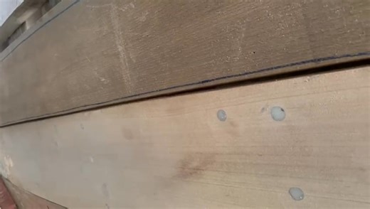 20 reactions | Our volunteers have been working as a team fitting replacement planks on the Starboard side. This is the first bit from the template. Congratulations! A perfect fit! Now to trim the top and fit the slipper plank. | The Pearling Lugger Penguin Restoration Project | Facebook