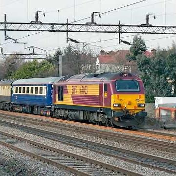 RIP 67003, the First of the Gang to Die #class67 #67003