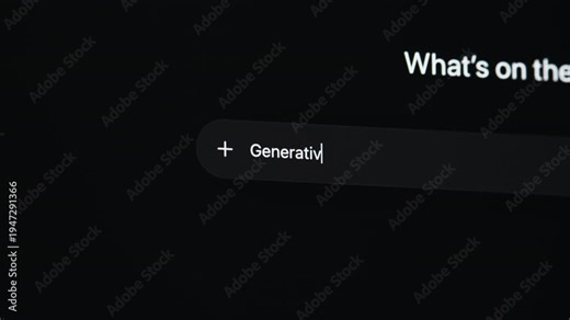 Typing Generative Ai into Text Box