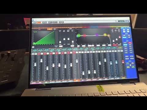Ui24r Soundcraft Multiple Monitor setup, Live Sound Engineering.