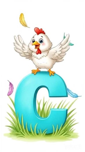 Learn Letter C with Animals! 🅲🐪🐓🐍🐱🐆 | Fun ABC Kids Video