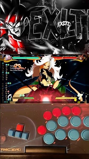 Android 21 New Corner Combo 🐉 – DBFZ v1.41 Patch #DragonBallFighterZ #Android21 #DBFZ #Shorts