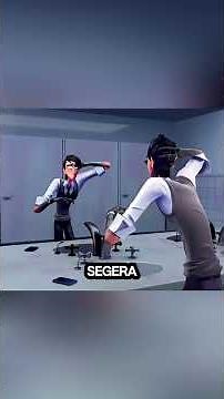 Pria itu menjadi seekor kupu-kupu.#shorts