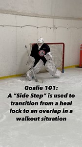 13K views · 44 reactions | In a walkout scenario, goalies may opt to use a side step as opposed to an RVH in order to transition into an overlap. This simply means going from and inside heal lock to an outside heal lock. #unstoppable #getbetter #goalies #goalie #goaliecoaches #goaliedevelopment #goaliedrills #goaliemom #goaliedad #goaliecamp | Stop It Goaltending | Facebook