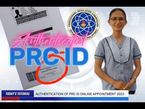 PAANO MAGPA-ONLINE APPOINTMENT SA PRC FOR AUTHENTICATION OF PRC ID? MADALI LANG PO!