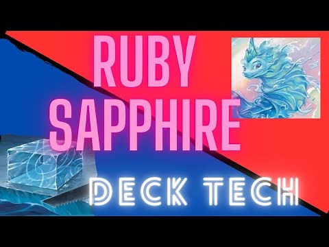 DISNEY LORCANA Ruby Sapphire Ice Block Deck Guide