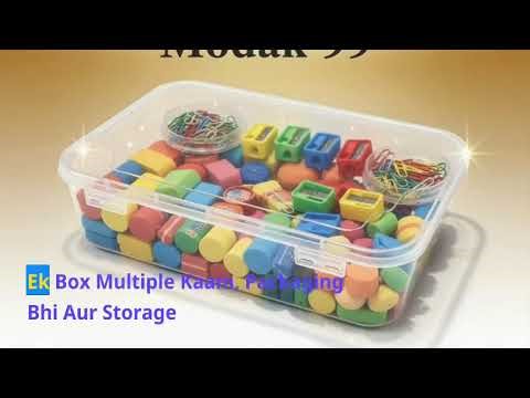Modak 99 – Premium Transparent Packing & Storage Container Box | Ekdant Industries