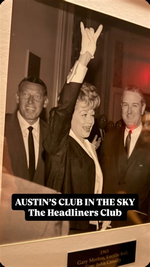 John-Carlos Estrada on Instagram: "✨🗞️🌇AUSTIN’S CLUB IN THE SKY: For nearly 70 years, the @headlinersclubatx has been a place where Austin’s journalists and newsmakers meet, high above downtown on the 21st floor of the Procore Tower. — Chairman Meade Bauer told me, “Our founder Charles Green wanted a place where the press could meet the people who made the news, the people who made the headlines.” — History lives on every wall here: the Dallas Morning News front page from JFK’s assassination, 