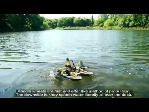 Lego Technic Motorized Explorer Paddle Boat