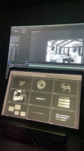 How to design a Smooth Motion Graphics Design Walkthrough | Behind the Scenes Creation #motiondesign