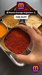 Comment "Link" 🖇️ Kitchen storage organiser ✨ Masala storage organiser Masala storage containers 🫙 Kitchen appliances Kitchen finds Kitchen storage finds Kitchen organiser ( Meeshofinds, Meesho products, meesho haul, Flipkart finds, Amazon finds, Shopsy finds, Myntra finds, Ajio finds, trending online products, viral finds ) #meesho #meeshofinds #meeshohaul #meeshoapp #under250 #budgetfriendly #budgettips #randomfinds #organiser #usefultips #explorar #explorepage #explore #createexplore #creat