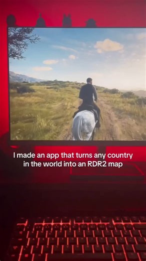 Game Maps IRL App on Instagram: "RDR in real life #reddeadredemption2 #rdr2 #reddeadredemption #rdr2edit"