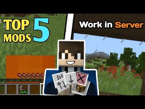 😍 addon MCPE 1.21+ pe mediafire!🔥|| MCPE bedrock 1.21+ ke best top 5 mods for survival 🤯