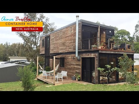 Gorgeous $150,000 Shipping Container House in NSW, Australia