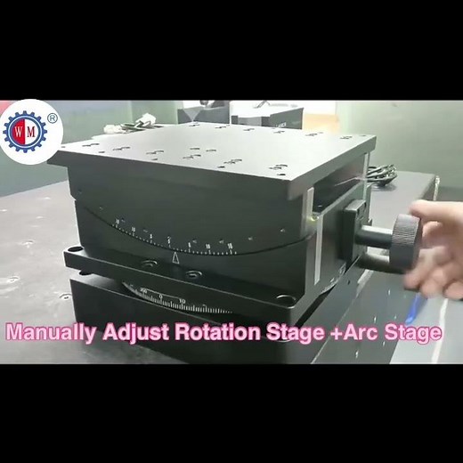 Manual Rotary & Tilt Stage Assembly#precision #manufacturing #manual #optical