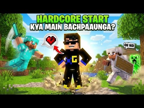 Minecraft hardcore series S1 | XBADSHAAGAMER