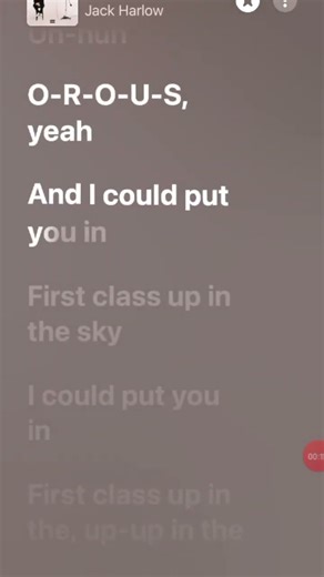 First Class - Jack Harlow #lyrics #songlyrics